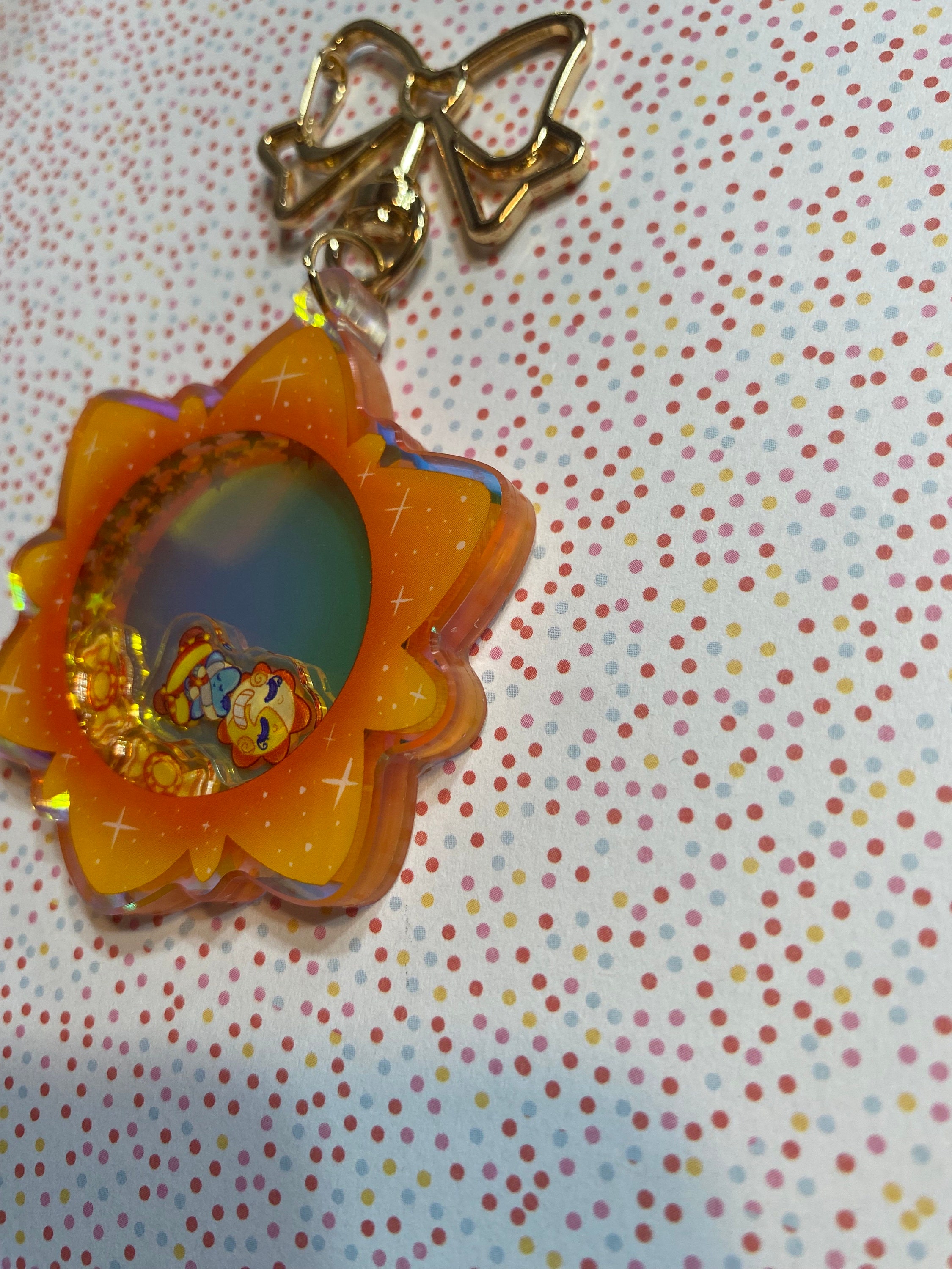 Fnaf Sun Shaker Keychain - Etsy