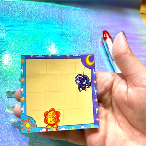 Sun and Moon Sticky Notes - Etsy