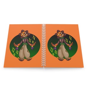 Fnaf Help Wanted Jack O Moon Spiral Notebook, Five Nights at Freddy's ...