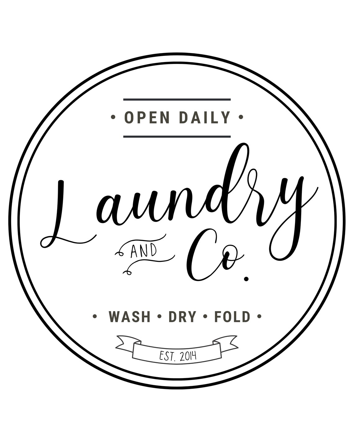 Laundry Room Sign Laundry Co Wall Decor Laundry Room Wall | Etsy