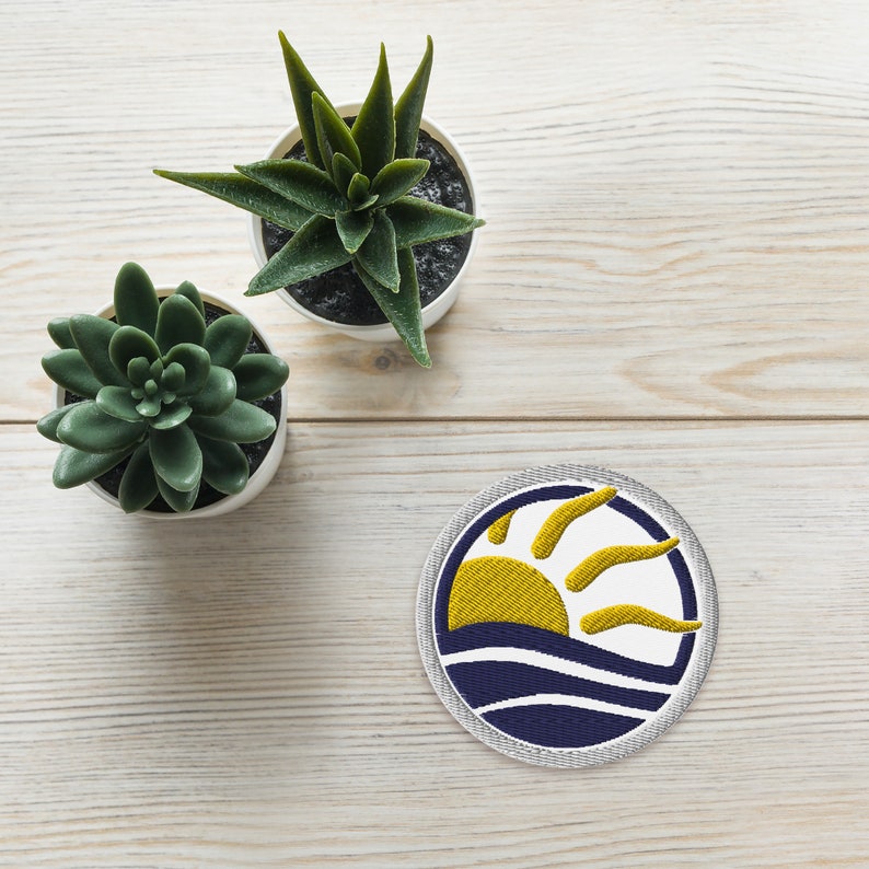 Naturist Symbol Embroidered Patches - Etsy