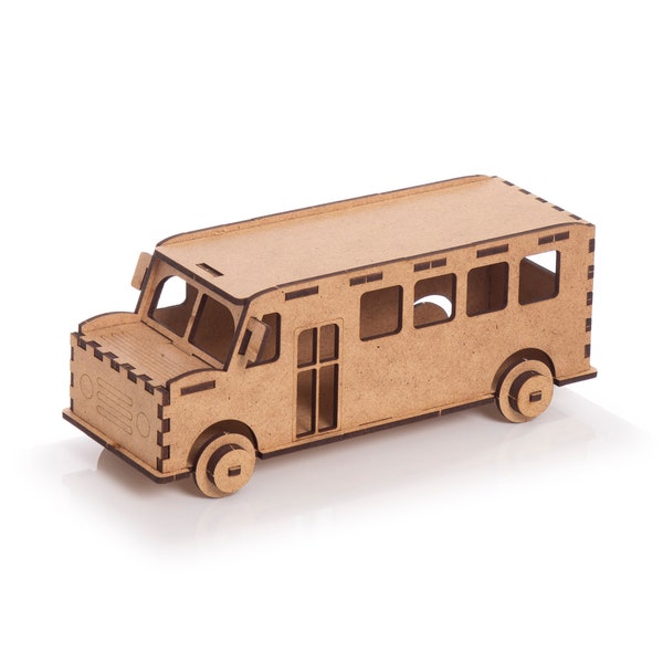 Wooden Bus - Etsy