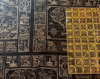 Middle Earth Map Fabric - Etsy UK