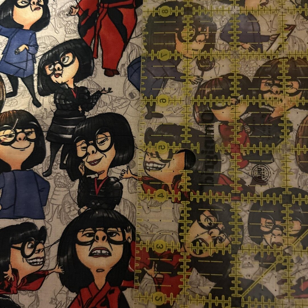 Edna Stacked #21 Inspired Tumbler Fabric 100% Cotton Woven 8x14" - Etsy