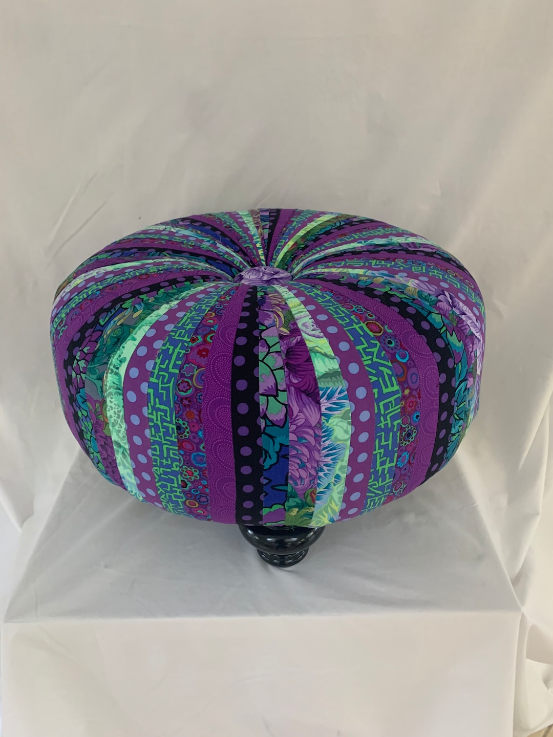 Contemporary Tuffet, Bright Colors, Use in Any Room, Unique, - Etsy