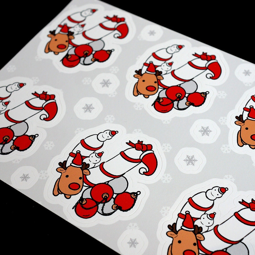 Rudolph - Sticker Sheets - Etsy