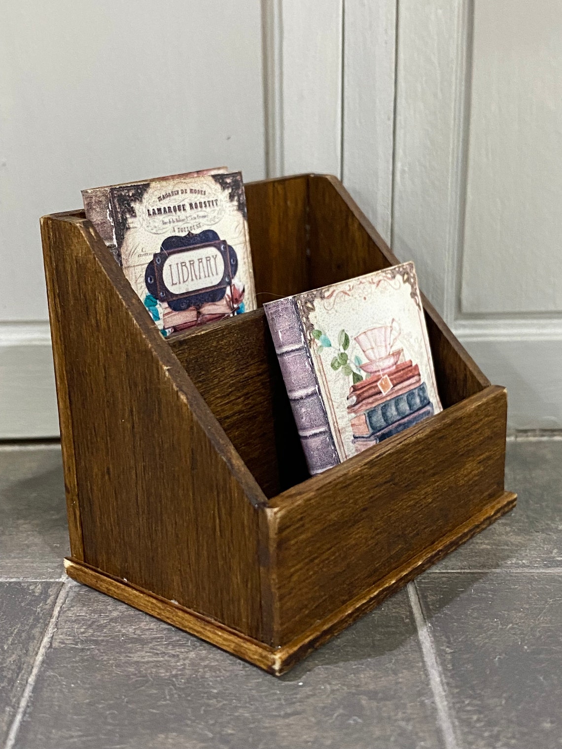 Magazine/book Rack 1:6 Scale - Etsy