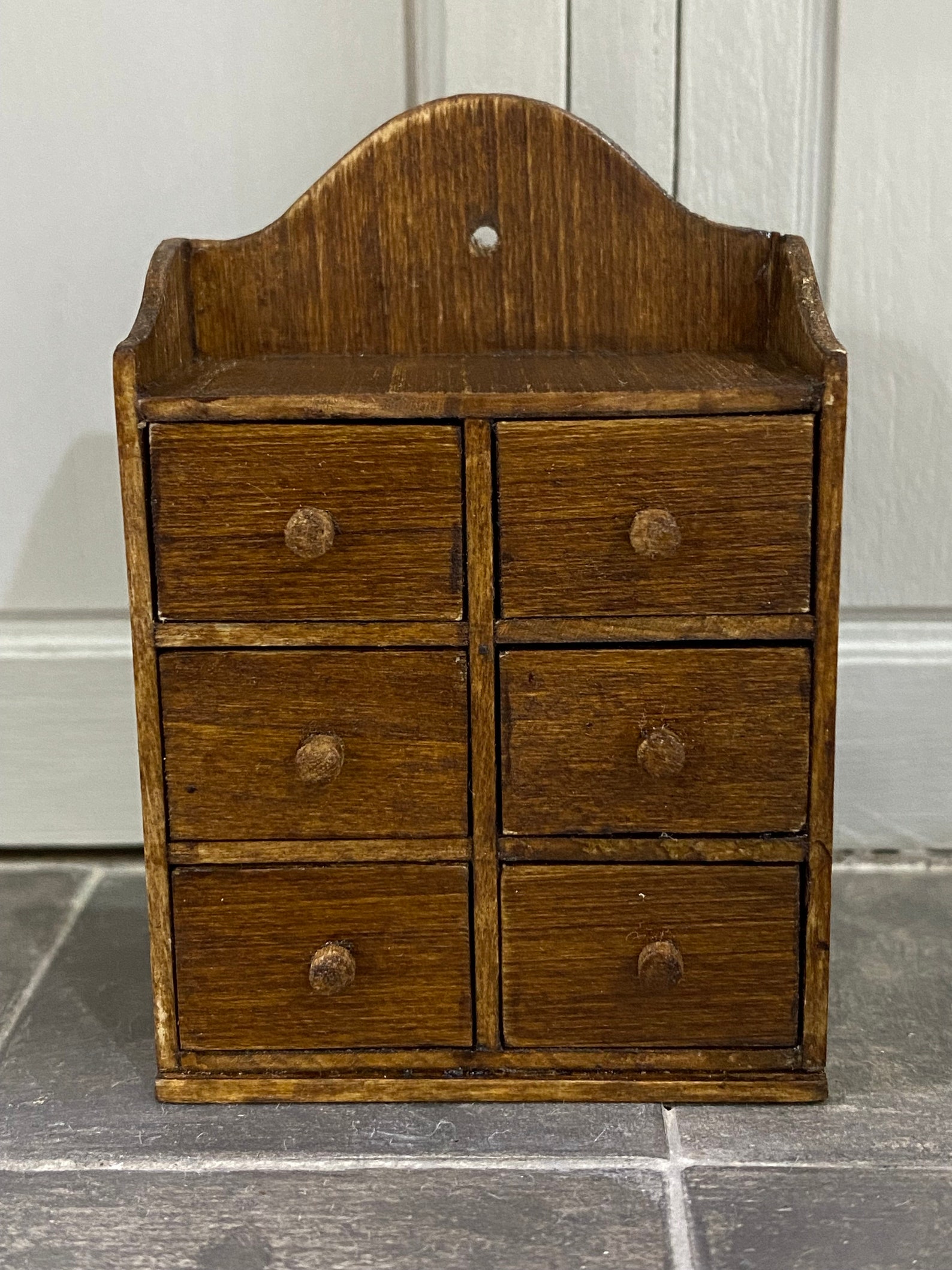Miniature 6drawers Spice Chest 1:6 Scale - Etsy