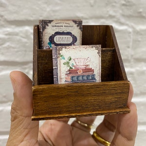 Magazine/book Rack 1:6 Scale - Etsy