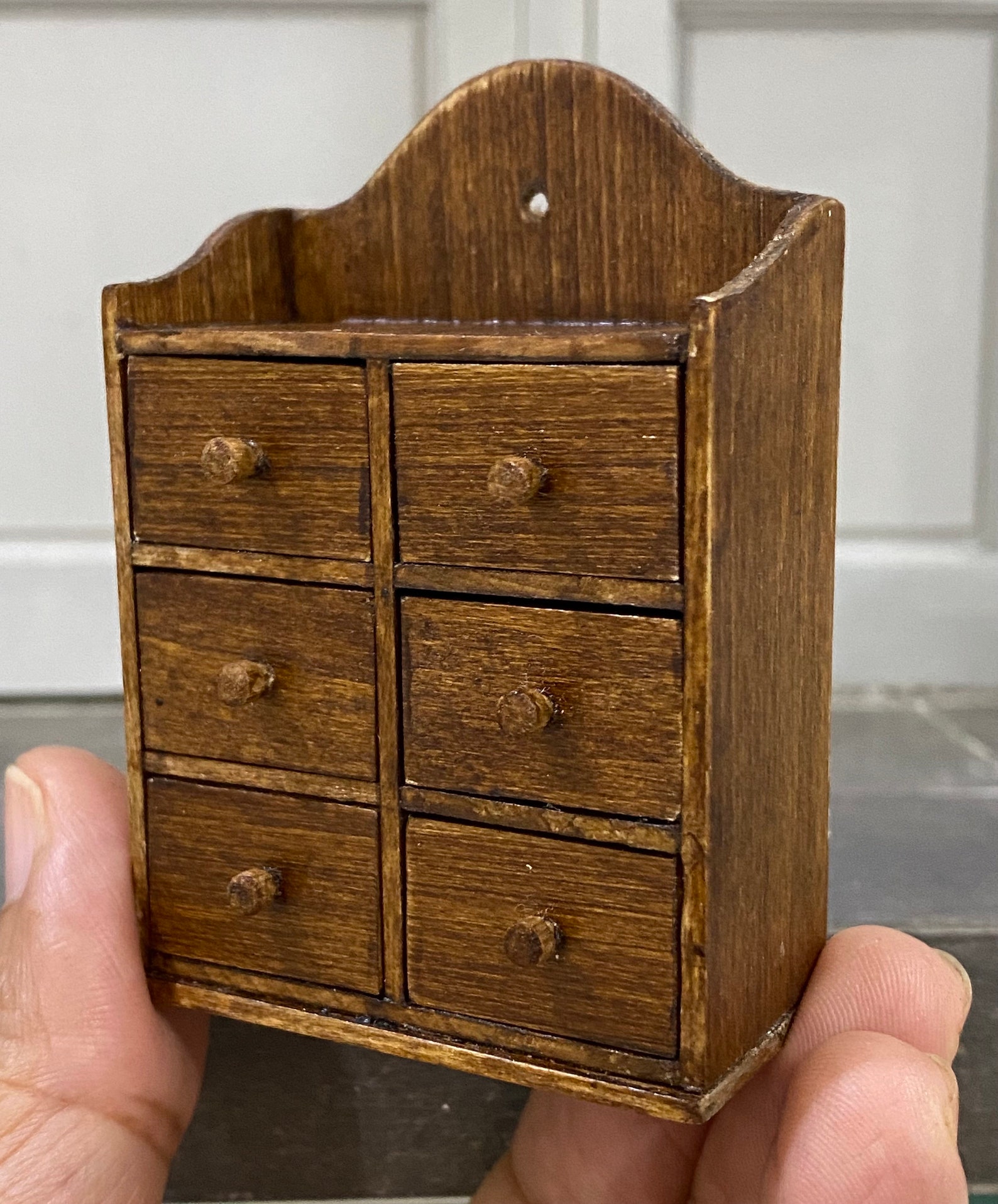 Miniature 6drawers Spice Chest 1:6 Scale - Etsy