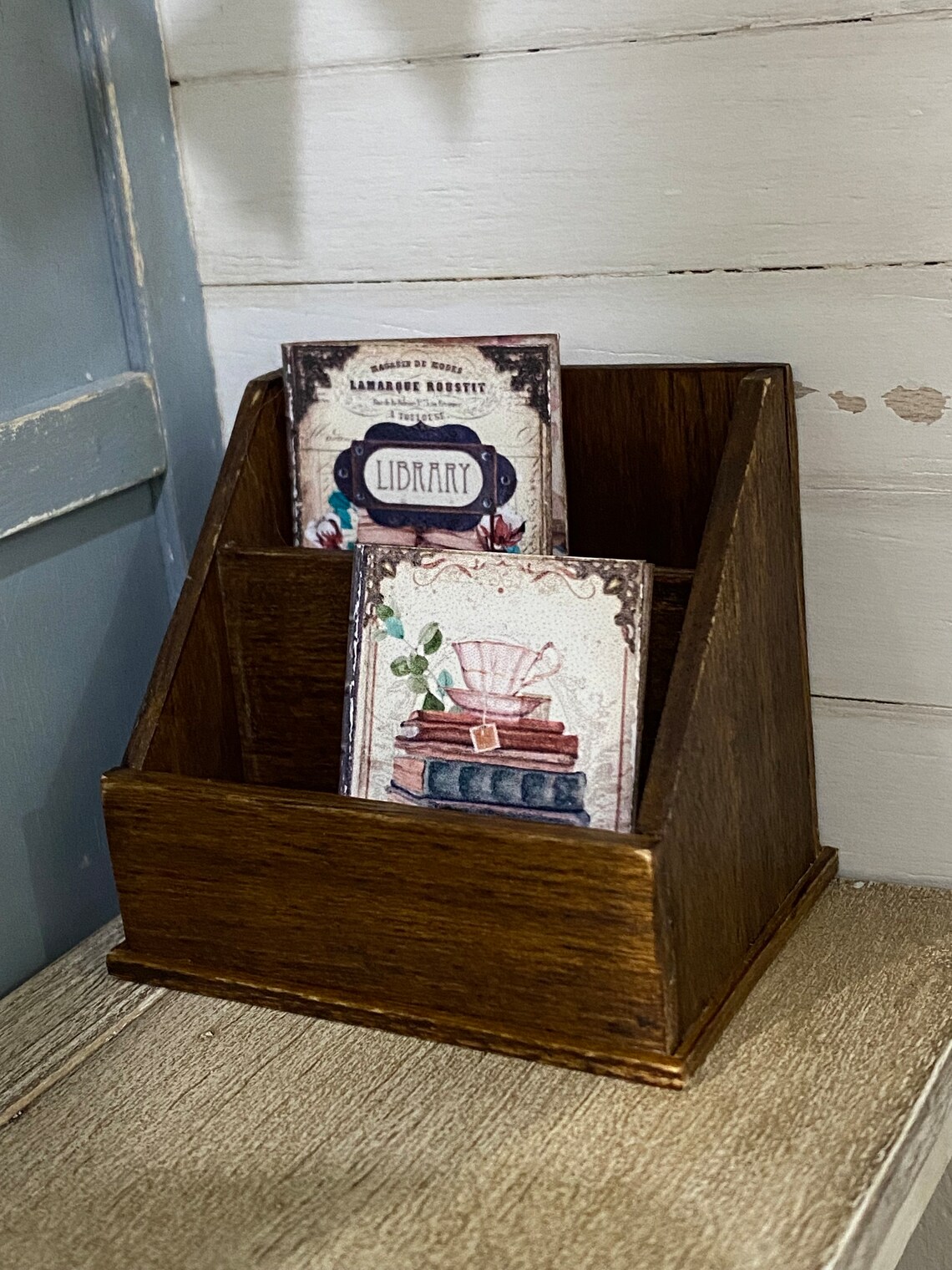 Magazine/book Rack 1:6 Scale - Etsy