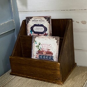 Magazine/book Rack 1:6 Scale - Etsy