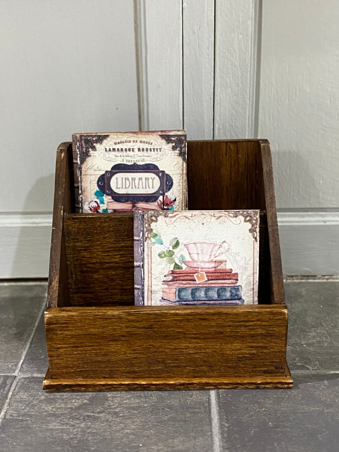 Magazine/book Rack 1:6 Scale - Etsy