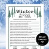 Snowman Riddles, Fun Winter Games for Family, Printable Winter Party ...