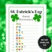 St Patricks Day Emoji Pictionary Game, St Patricks Emoji Game, Fun St ...