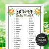 Spring Emoji Pictionary Game, Printable Springtime Games, Fun Spring ...