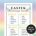 Easter Scavenger Hunt, Easter Activities for Kids and Adults, Printable ...