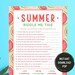 Summer Riddle Me This Trivia Game, Summer Trivia Game, Summer Printable ...