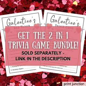 Galentines Day Trivia Game, Printable Galentine's Games, Galentines ...