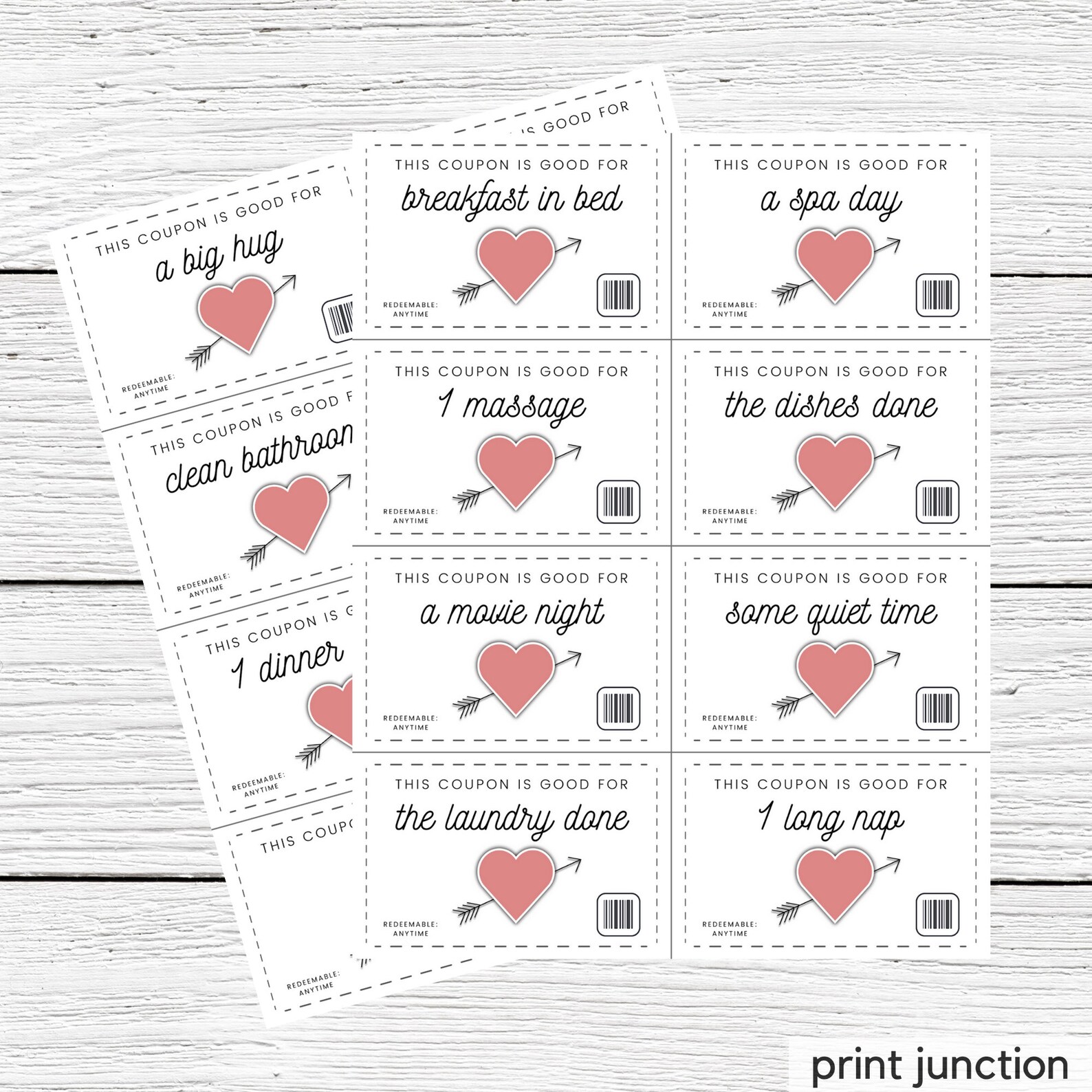 Mom Birthday Coupons Printable Mother's Coupons Mum - Etsy Canada