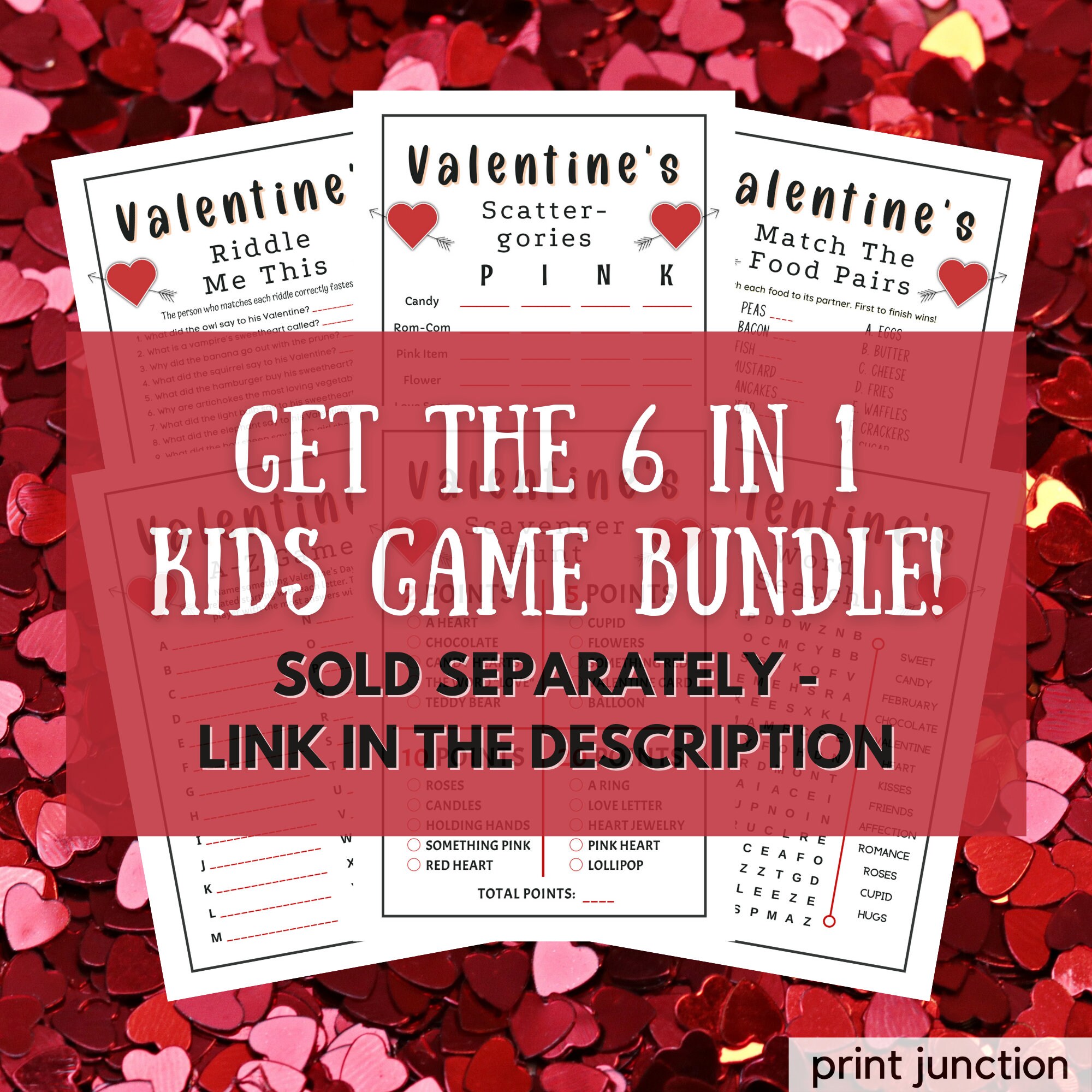 Valentines Day Riddle Me This Trivia Game, Valentine Printable Games ...