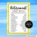 Retirement Party Games, Retirement Games, Virtual Retirement, Games for ...
