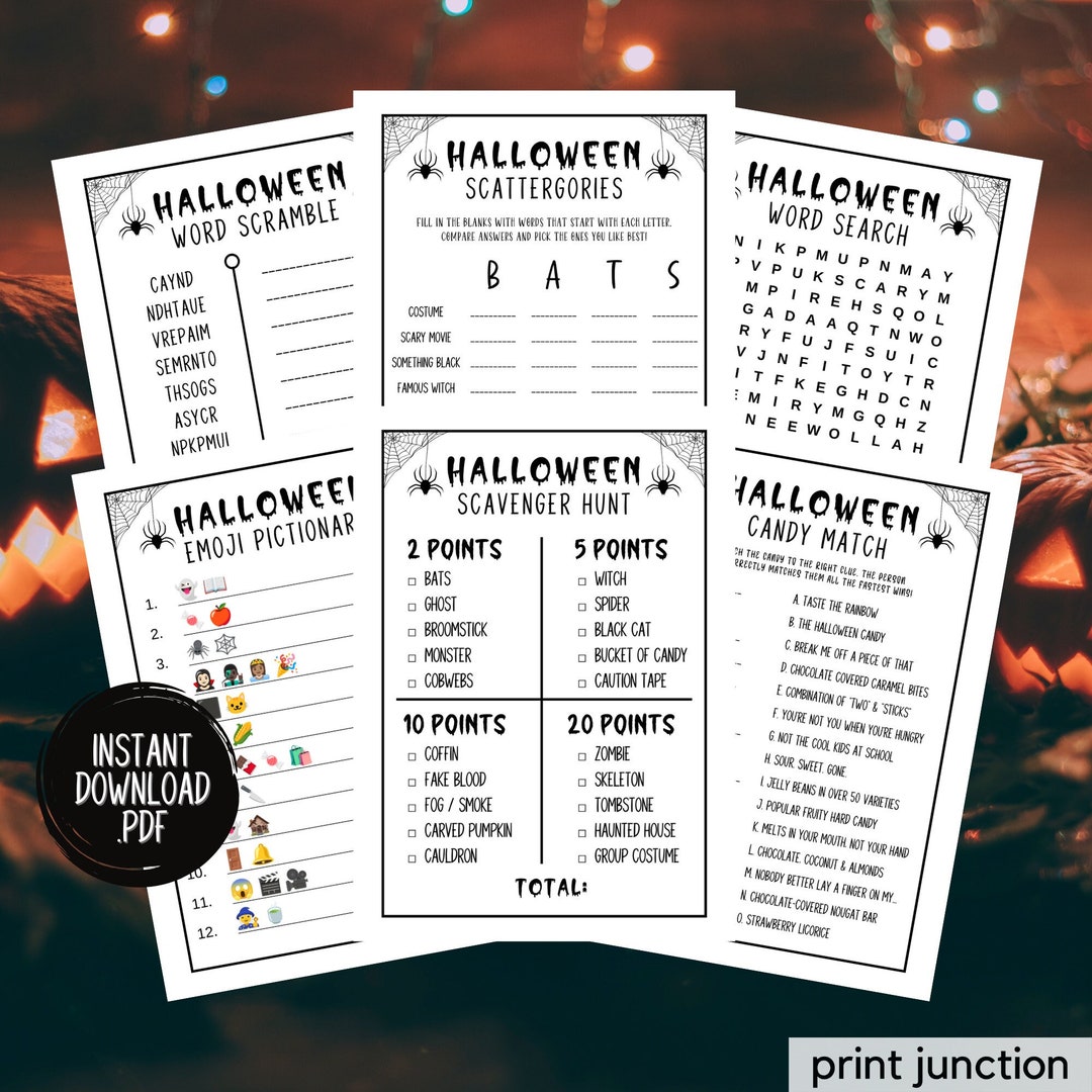 Halloween Games for Kids, Halloween Party Games, Halloween Games ...