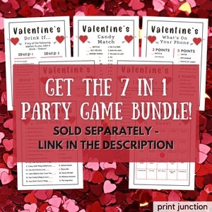 Valentines Day Find the Guest Game, Find Someone Who, Fun Valentine's ...