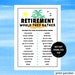Retirement Party Games, Retirement Games, Virtual Retirement, Games for ...