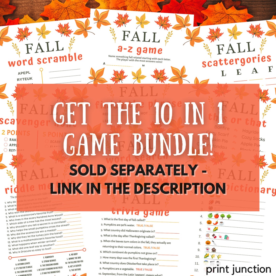 Fall Finish the Phrase, Fall Games, Autumn Games, Word Games, Fall ...