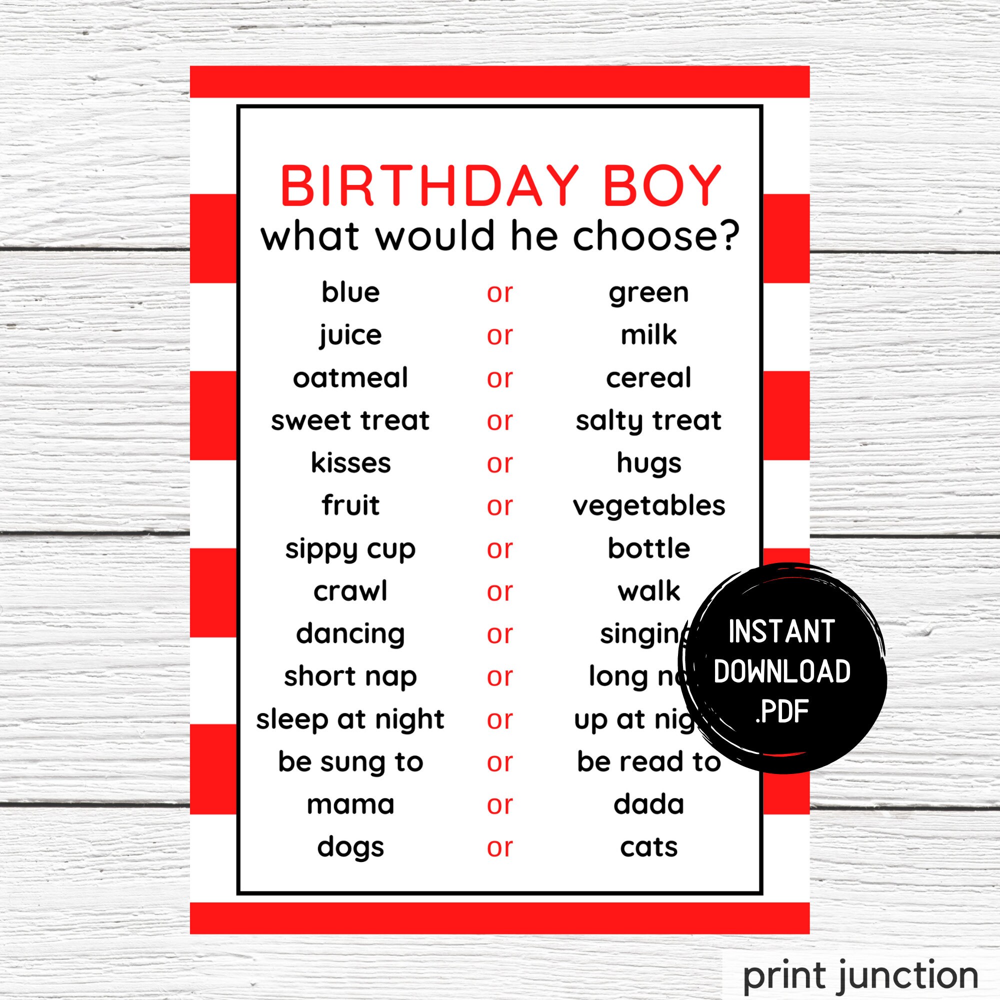 1st Birthday Games, Birthday Boy, Who Knows Baby Best, 1st Birthday ...