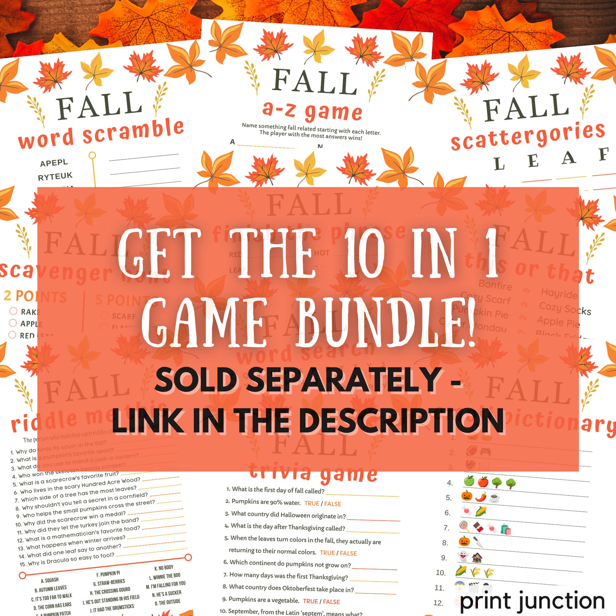 Thanksgiving Games, Thanksgiving Scattergories, Fall Scattergories Game ...