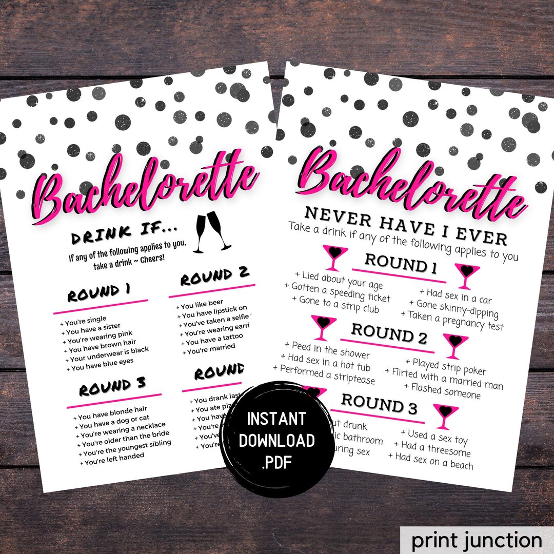 Bachelorette Party Games - Fun Bachelorette Games - Bachelorette ...