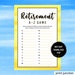 Retirement Party Games Retirement Games Virtual Retirement - Etsy
