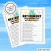 Retirement Games, Retirement Party Games, Virtual Retirement, Games for ...