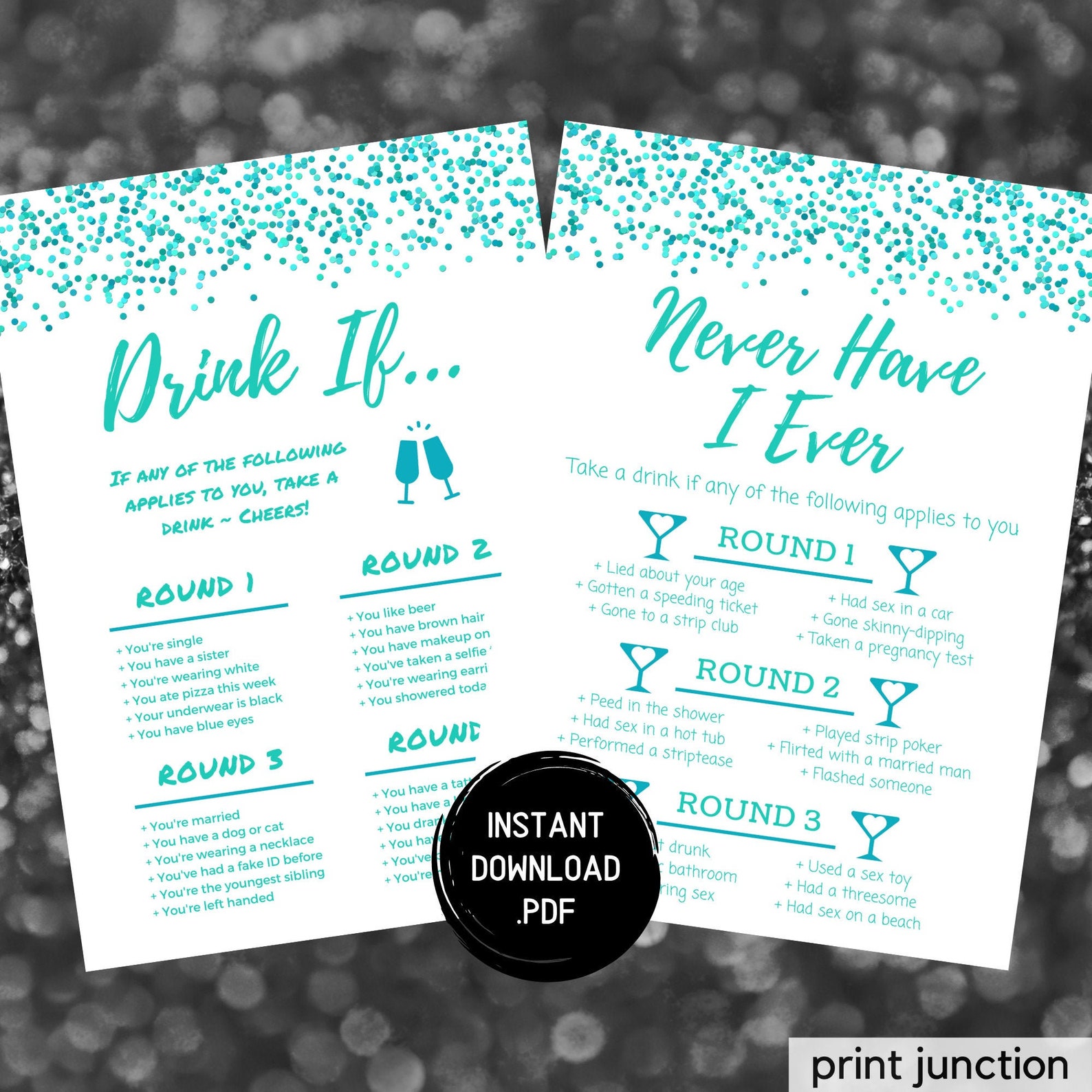 Birthday Party Games Drinking Games 30th Birthday Game Ideas Never Have ...