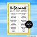 Retirement Party Games Retirement Games Virtual Retirement - Etsy