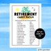 Retirement Party Games, Retirement Games, Virtual Retirement, Games for ...