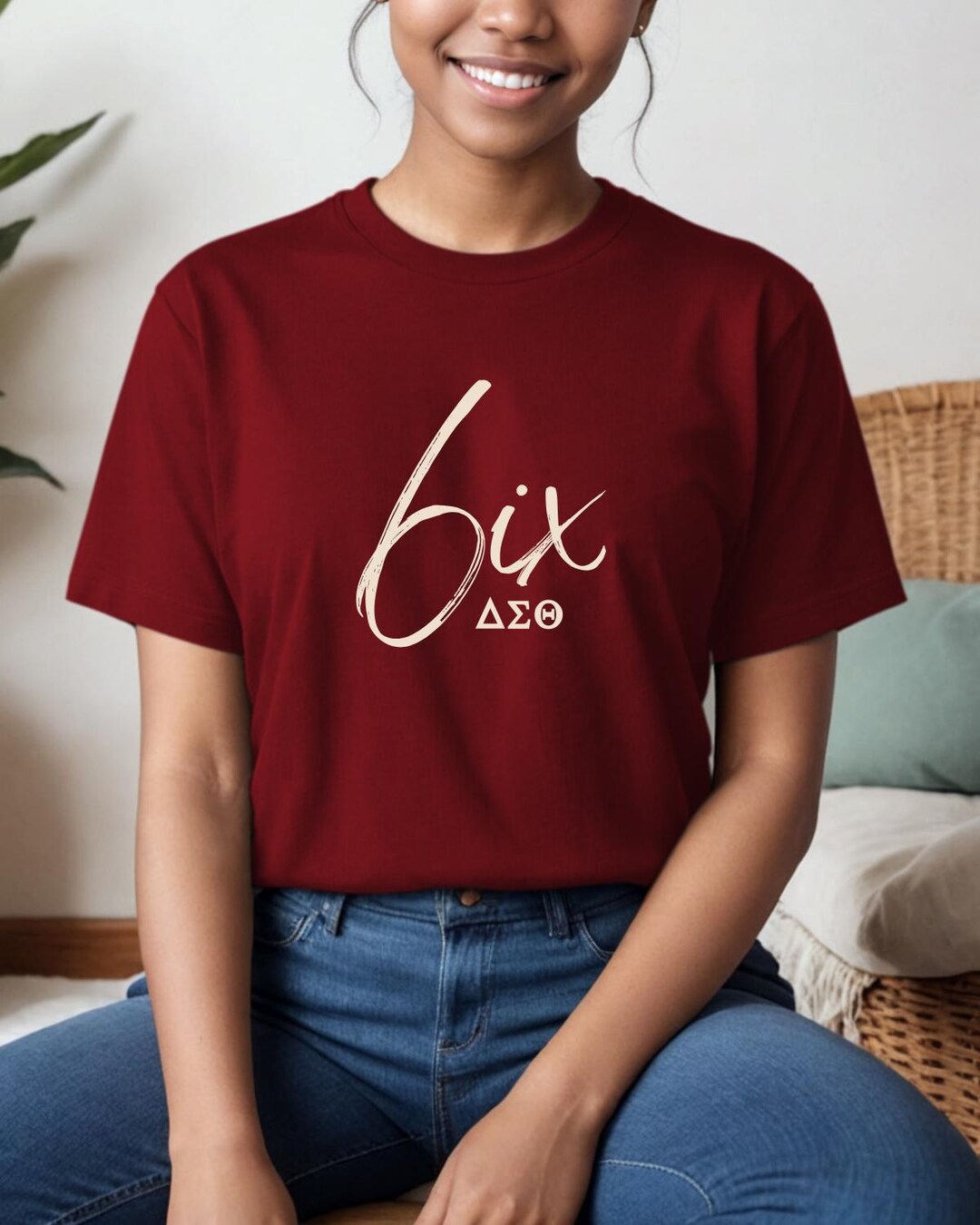 Crimson Six Club Tshirt Delta Sigma Theta Tshirt Crimson Club Delta ...