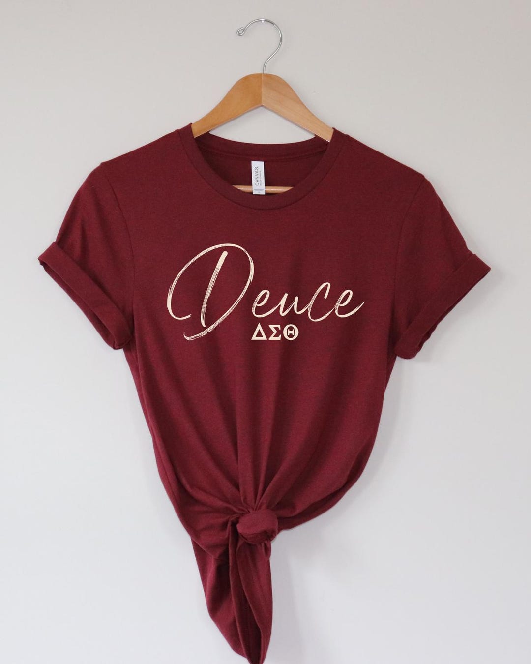 Crimson Deuce Tshirt Delta Sigma Theta Tshirt Crimson Club Delta Nalia ...