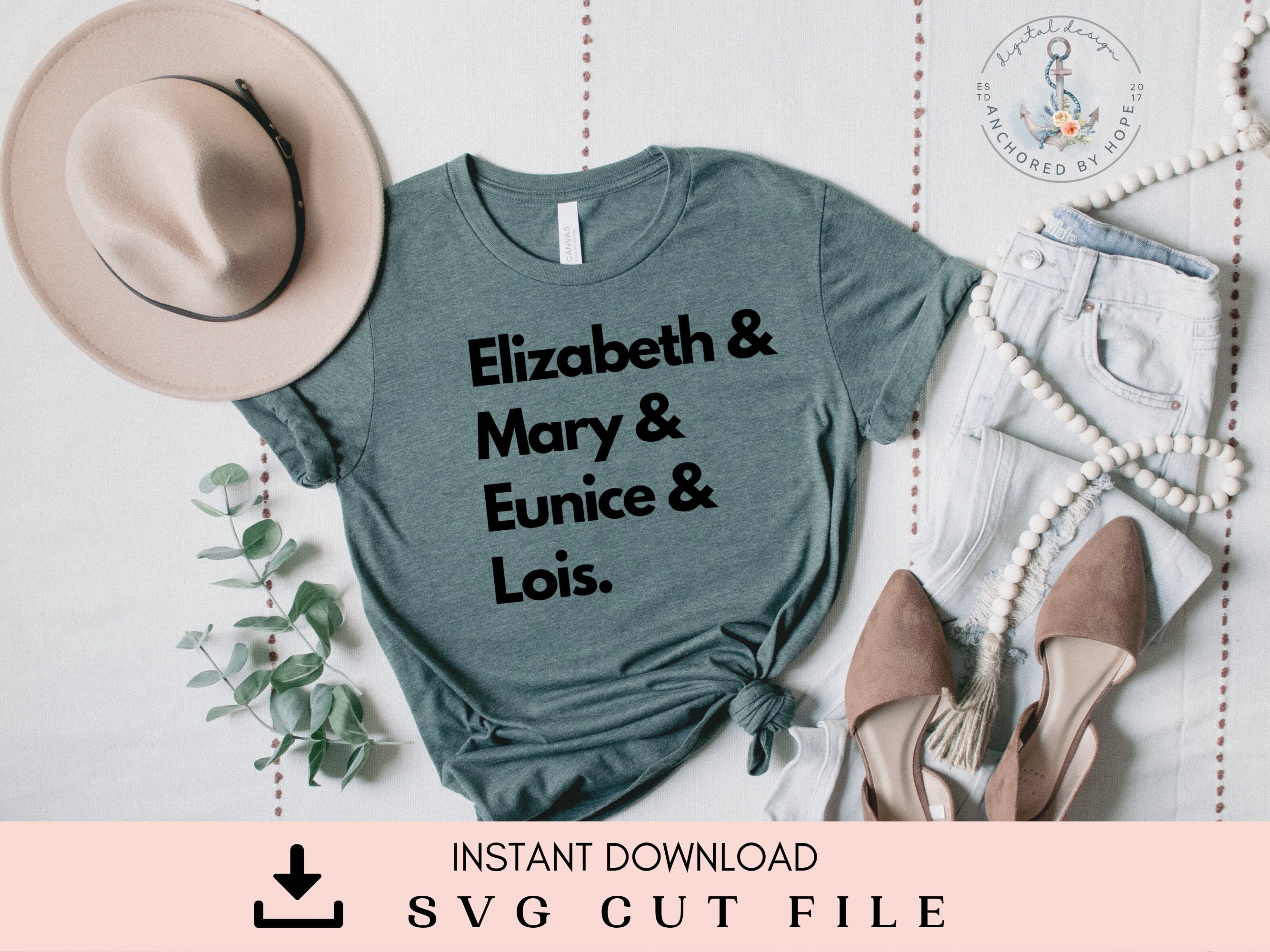 Women of the Bible SVG Bundle - SVG Bundle - Mother’s Day Svg - Bible ...