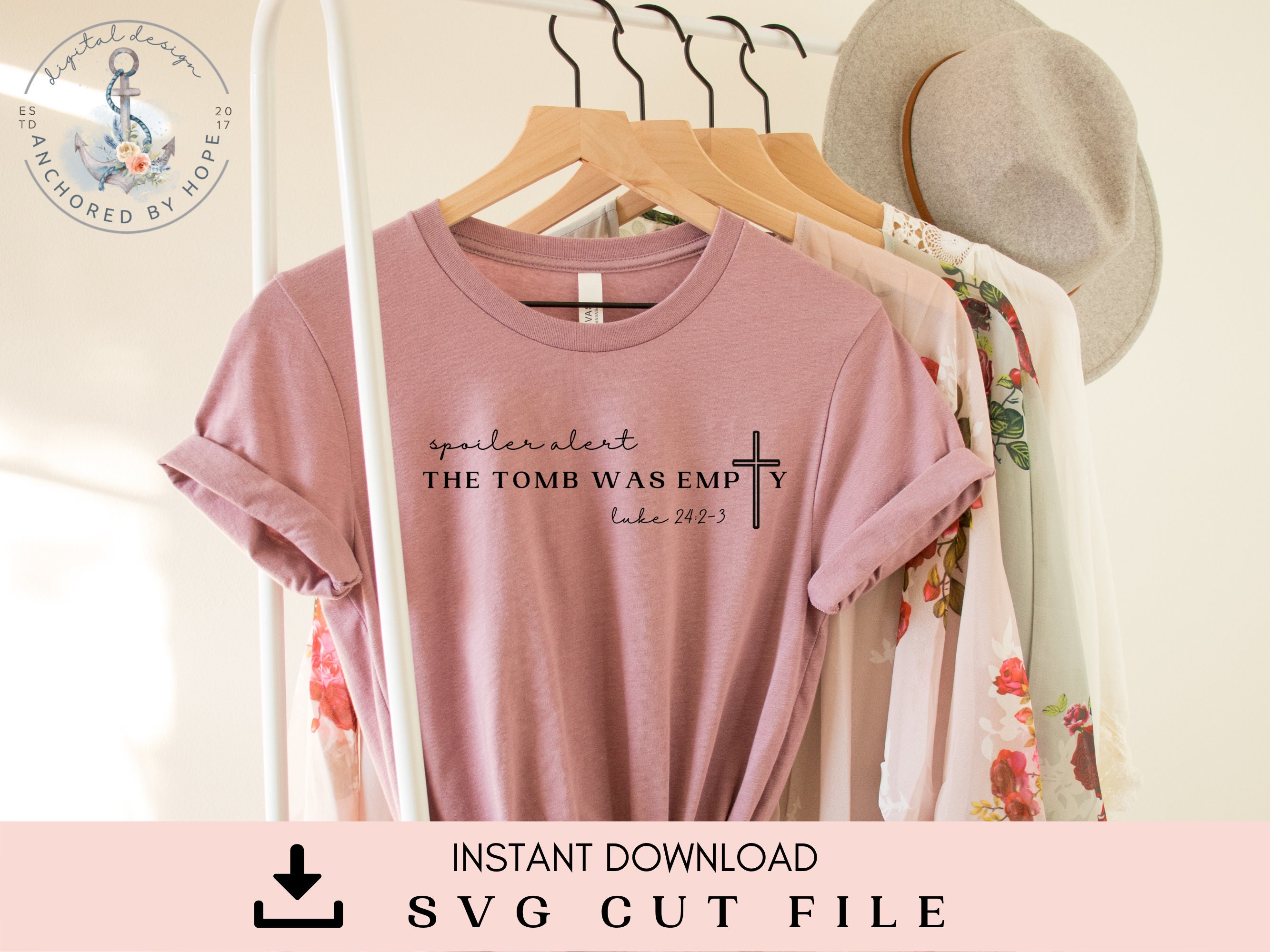 Spoiler Alert SVG - Easter SVG - Jesus Svg - Svg Cut File - Faith Tee ...