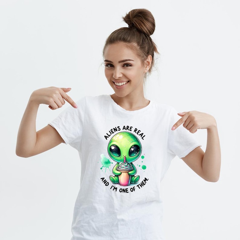 Funny Png, Alien Shirt, Alien Clipart, Alien, Space, Sarcastic Png ...