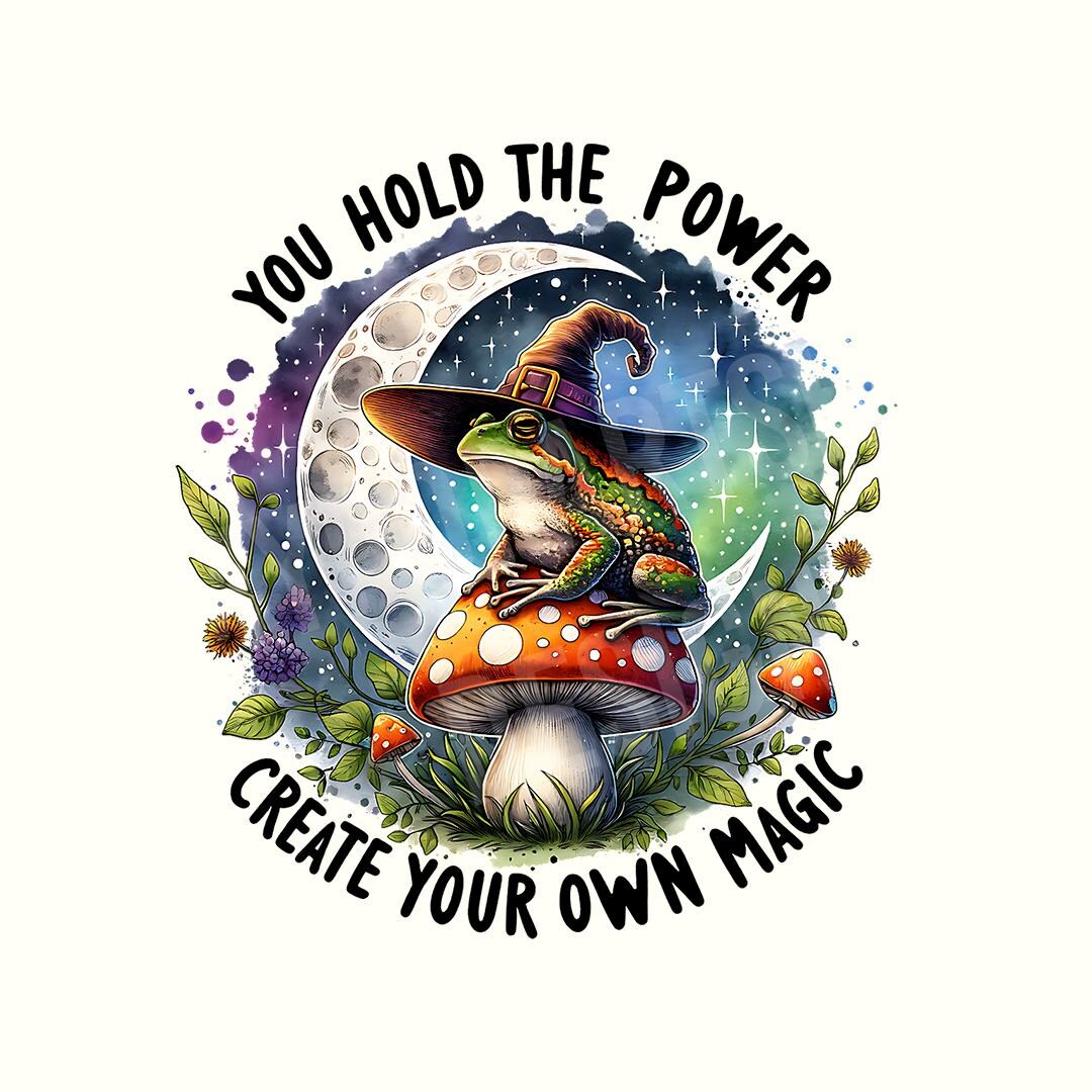 Witch Png, Witches Png, Witch Shirt, Mushroom Png, Frog Png, Magical ...