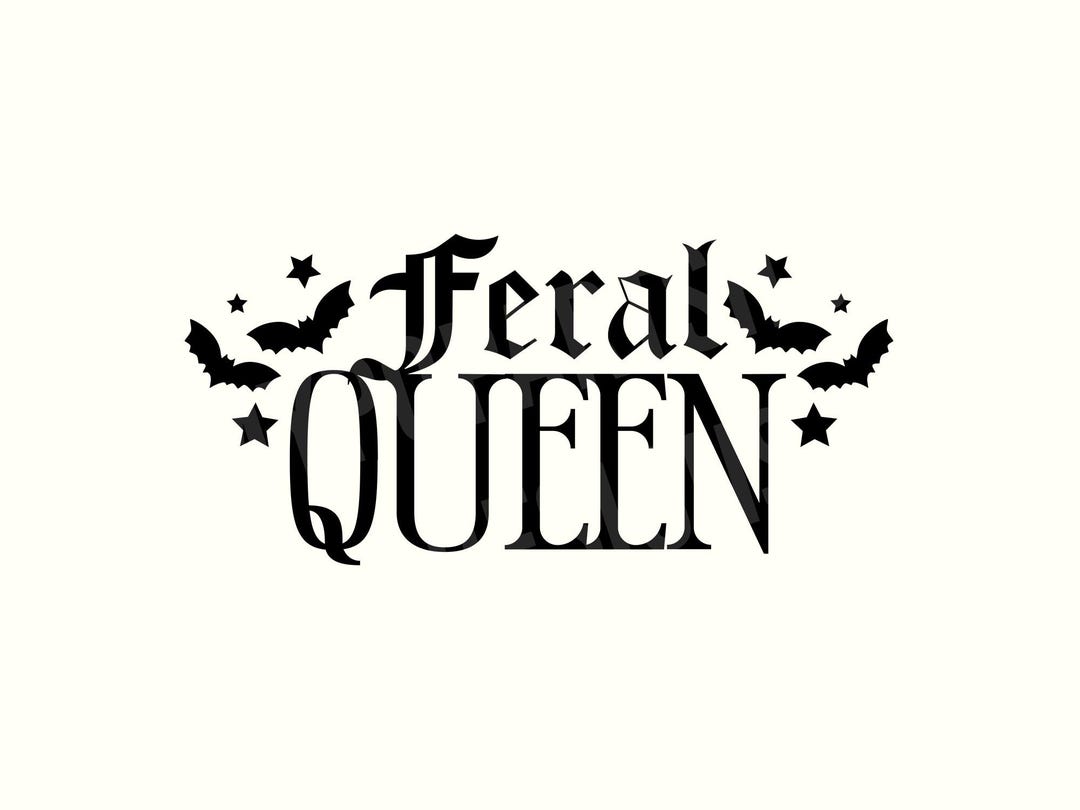 Feral Svg, Feral Png, Goth Svg, Gothic Svg,gothic Svg File,halloween ...