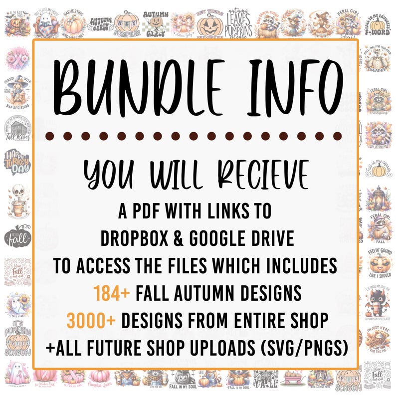 184+ Fall Bundle Png, 3,000+ Entire Shop Bundle, Autumn Bundle Png ...