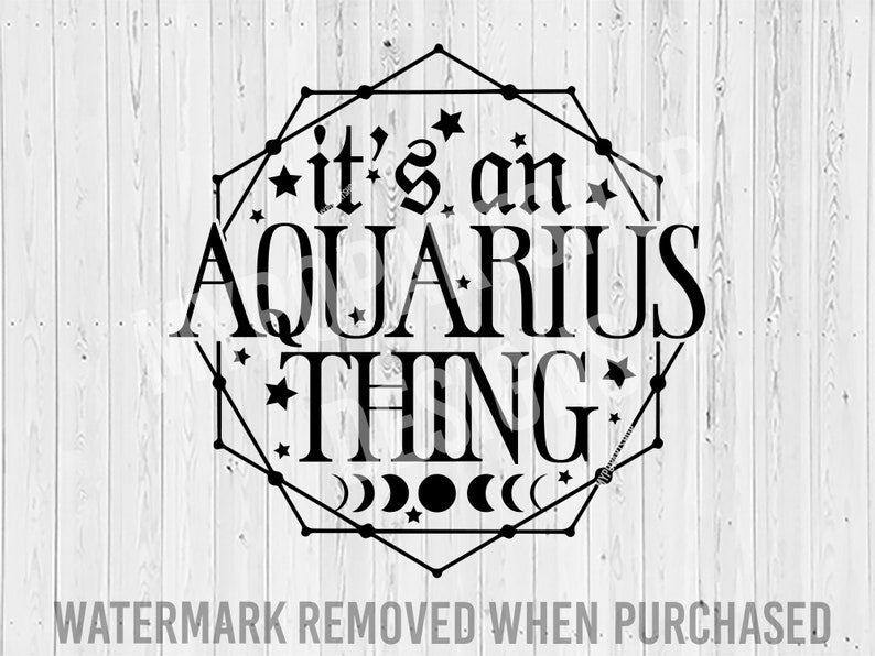 Aquarius Svg Aquarius Png Aquarius Season Horoscope Svg - Etsy