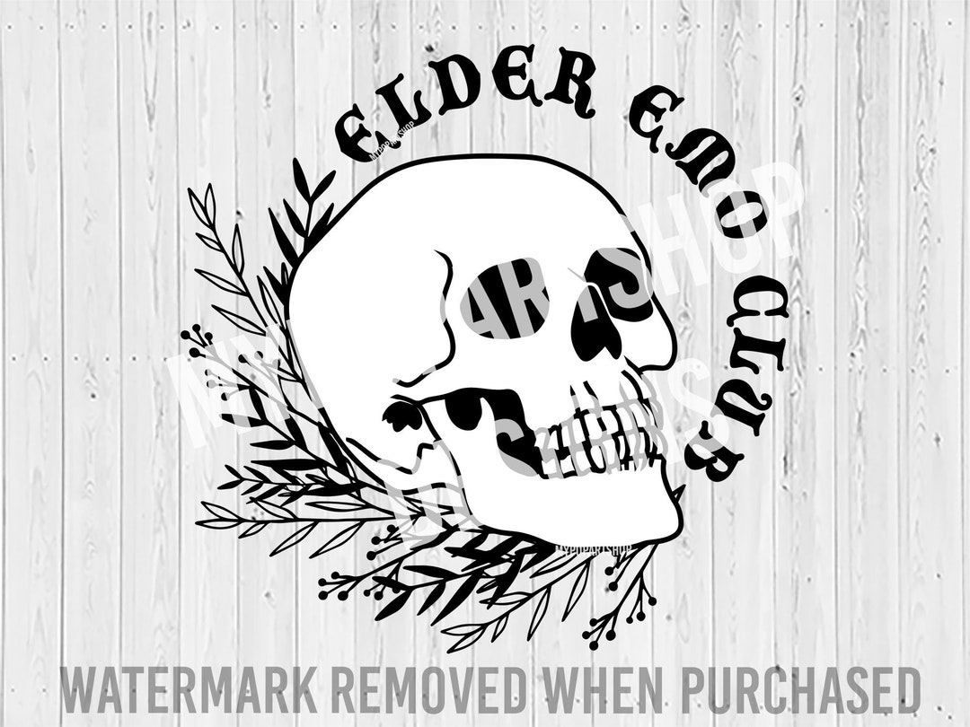 Emo Svg Elder Emo Svg Elder Emo Club It Was Never a Phase - Etsy