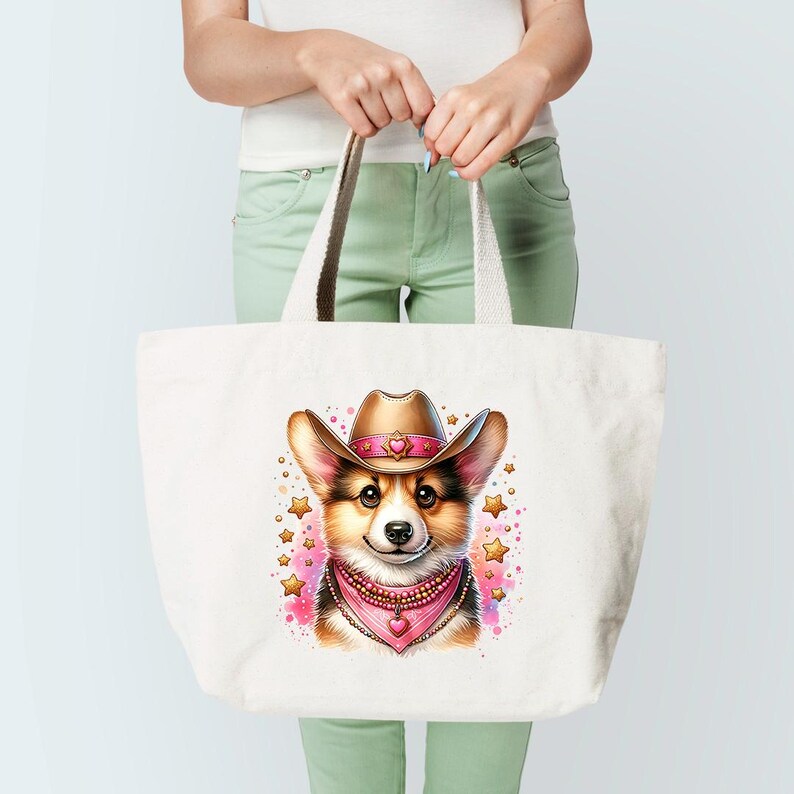 Corgi Cowboy Hat Png, Cute Western Dog Digital Design,funny Cowboy Dog ...