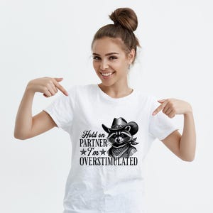 Hold on Partner I'm Overstimulated Png, Funny Raccoon,raccoon,funny Png ...